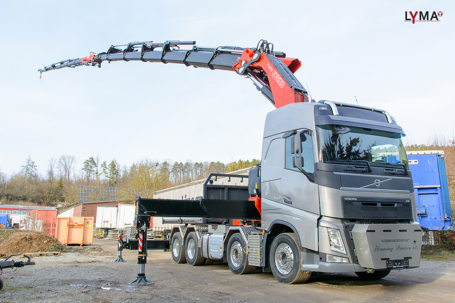 Volvo FASSI 1650 RA2.28FJ L816 – LYMA GmbH – Fahrzeugaufbau – Ladekrane